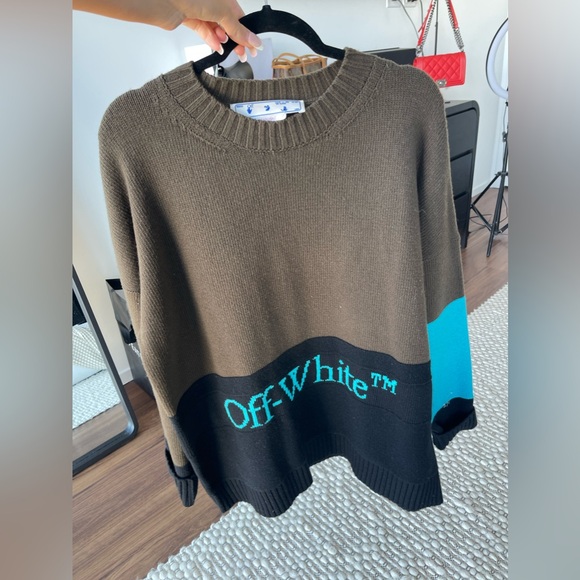 Off-White | Sweaters | Rare Off White Sweater | Poshmark